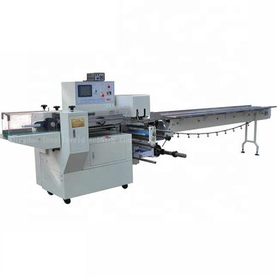 China Horizontal Food Plastic Bag Pita Bread Packing Machine for sale