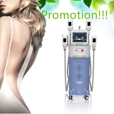 China Best performance cryolipolysis body slimming machine with 4 handles for sale