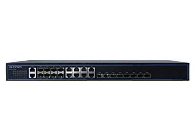 China 8 1000M PON Ports FTTx EPON Cassette OLT Optical Line Terminal 1 64 Splitting Ratio EL5600-08P for sale