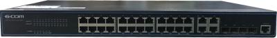 China 24 × 10/100Base-T Layer 2 Gigabit Switch , S2610-28TC Fast Ethernet Network Switch for sale