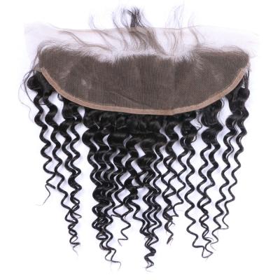 China Elegant-wig Indian Remy Hair Bleached Knots Loose Wave Full Lace Frontal In Stock for sale