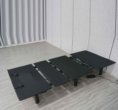 Quality B300 Black Smart Bed Adjustable Wireless Remote Control Modern Smart Bed for sale
