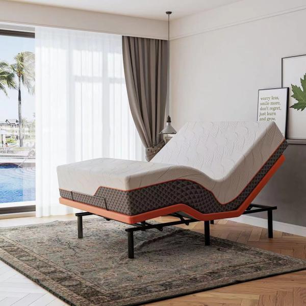 China Comfort Smart Adjustable Bed Zero Gravity Anti Snoring Smart Modern Bed supplier