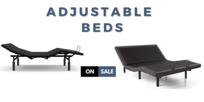 Quality Metal King Size Electric Adjustable Bed With Wireless Remote Control for sale