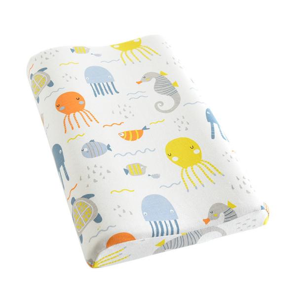 China Custom Anti Snore Small Memory Foam Pillow Ergonomic For Students Infant Kids supplier