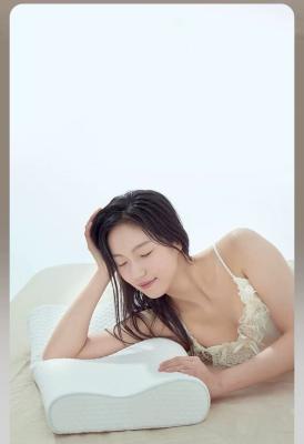 China PW100 Bamboo Memory Foam Pillow For Neck Pain / Shoulder Pain for sale