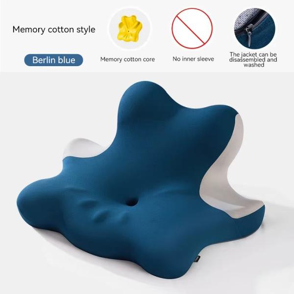 Quality Jellyfish Anti Allergy Memory Foam Pillow Ergonomic For Support Neck / Lumbar for sale