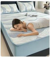 Tencel Mattress Protector Cooling Washable Noiseless Luxury Quilted Mattress factory price