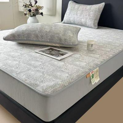 Quality Tencel Mattress Protector Cooling Washable Noiseless Luxury Quilted Mattress for sale