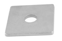 China DIN436 M24 Large Square Flat Washers With Round Hole Rectangular Shape for sale