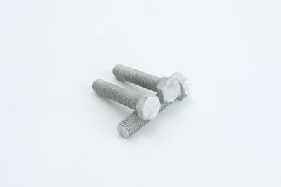 Cina Caldo Dip Galv Hexagon Head Bolt Din 933 M6x16 M8x20 M20x1 5 M16 X 50 M12x1 25 Iso 4017 Din 933 in vendita
