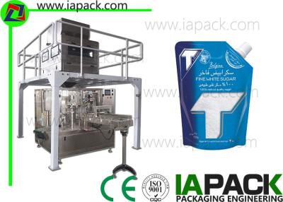 Cina Zuccheri la borsa rotatoria di Doypack della macchina imballatrice del sacchetto di Premade data 2KW in vendita