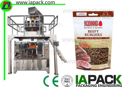 Cina Rotatorio automatico della macchina imballatrice del sacchetto di Premade dell'alimento per le borse della chiusura lampo in vendita
