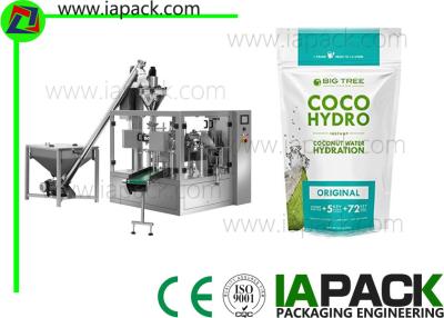 China Máquina de enchimento do malote do pó de cacau de Doypack, máquina de embalagem do saco da válvula à venda