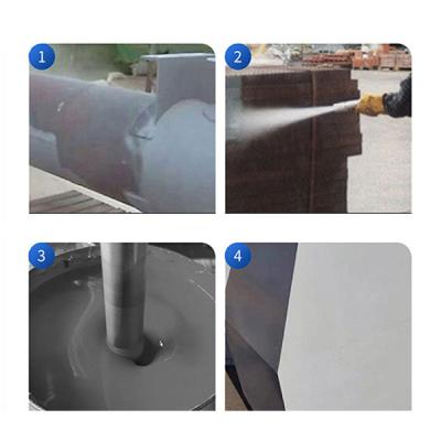 China Revestimento de proteção metálica Tinta nano-anti-corrosiva Revestimento de aço carbono for sale
