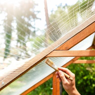 China Low odor Water-Based Wood Paint for Chicken Coops & Barns for sale