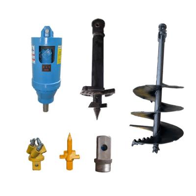 China Hydraulic Auger Unit with 2000-15000 ft-lbs Torque and 20-60 RPM Variable Speed for 6-36 Inch Diameter Bits for sale