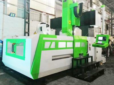 China Anti Vibration Vertical Double Column CNC Machine Multifunctional Durable for sale