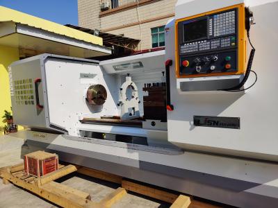 China CNC Lathe With Tool Magazine Capacity 24 And 580-650 Beam Range for sale