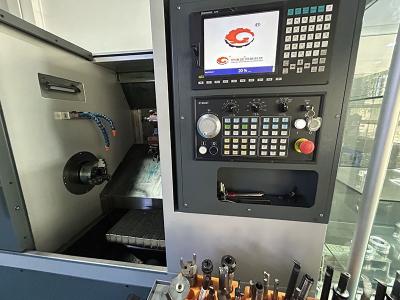 China 3500rpm CNC Slant Bed Lathe Machine Efficient And Multifunctional for sale