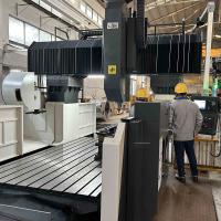 China Rigidity Cnc Double Column Machining Center High Precision 2500mm for sale
