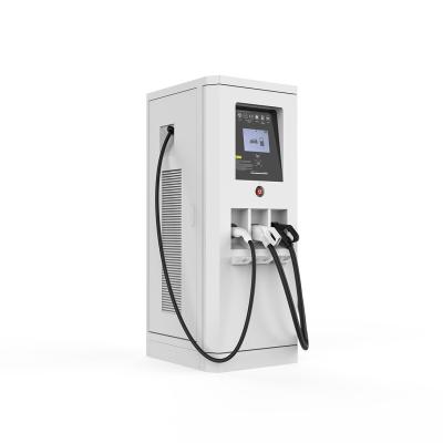 China Caricatore veloce commerciale del cavalletto EV di CC del CE di CCS/CHAdeMO/AC for sale