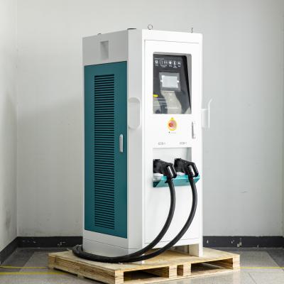 China Fase veloce delle stazioni di carico 60Hz CHAdeMO CCS 3 di CC di 82KW EV for sale