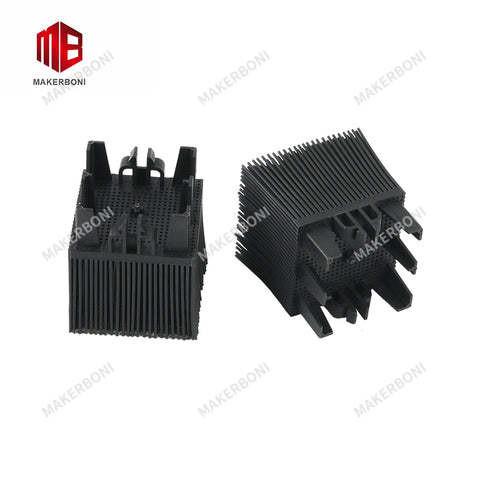 Blocchi di pennello di nylon nero per macchine da taglio FK PGM, peso netto 57 g