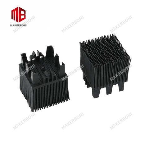 Blocchi di pennello di nylon nero per macchine da taglio FK PGM, peso netto 57 g