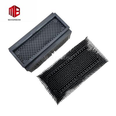 China NEGRO 100*50*42 mm de altura y normal de nylon, ladrillos de broche, piezas de máquinas de corte para cortadores automáticos YIN en venta