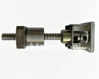 China Single Cut Ball Screw Assembly 16mm 5mm Lead Precision Linear Motion Component for Lectra for sale