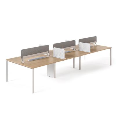 Chine MC3.0 Station de travail modulaire de bureau contemporain pour 6 personnes Design face à face avec un style moderne élégant à vendre