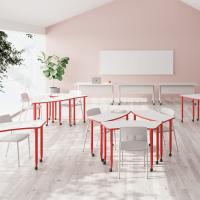 China FLEX Modular Conference Room Tables , Dynamic Training Meeting Table With Casters for sale