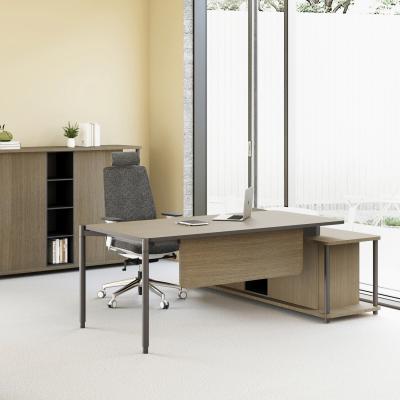 China FLEX Schlankes Design Modernes Executive Office Schreibtisch Runde Kanten Für Managementräume zu verkaufen