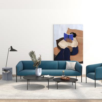 Cina Sofa da ufficio moderno design minimalista cornice robusta colore personalizzabile in vendita