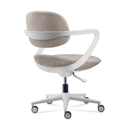 China Compact Shell Shaped Modern Office Chairs With Wheels Contemporary Office Chair for sale
