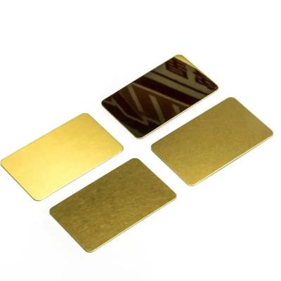 China Kleur decoratief roestvrij staal plaat 304 304l 316 316l 420 430 roestvrij staal plaat Te koop