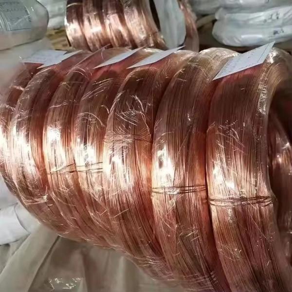 H65 Conductivity Solid Copper Wire Flexible Electrical Wire Diameter 0.5mm - 10mm