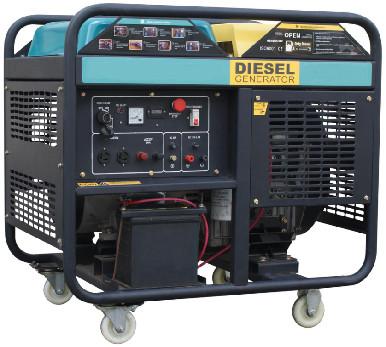 Cina Generatore diesel a telaio aperto con protezione da cortocircuito da 12KW in vendita