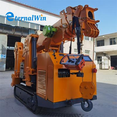 China Portable 1 Ton 2 Ton 3 Ton 5 Ton Foldable Mini Spider Crawler Crane for sale
