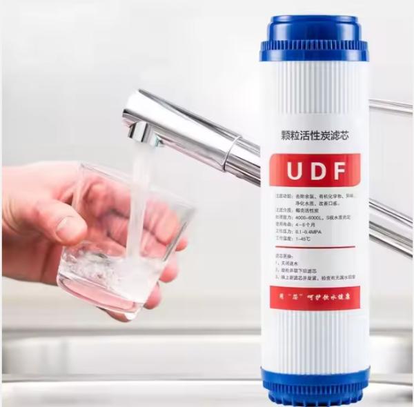 Quality Customizable Universal UDF Pre-granular Carbon Filter Coconut Shell Activated Carbon Filter Accessories Water Purifier for sale