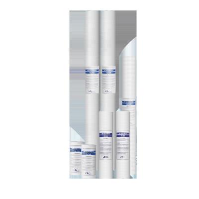 China PP Sediment Filter Cartridge Household Water Purifier Spare Parts Reverse Osmosis Element for Outdoor Car RV Hotel Applications for sale