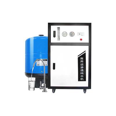 China Commercial 800gpd Reverse Osmosis Water Purification System 5-Stage 0.0001 Micron Water Filter 220V 1-Year Warranty for sale