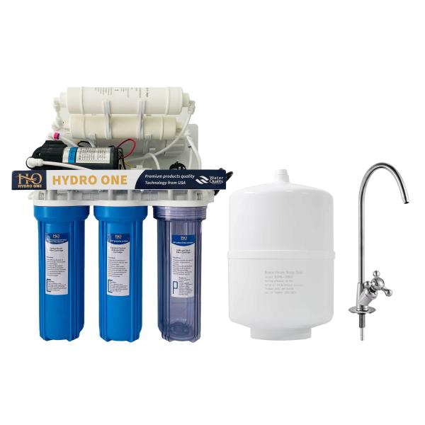 Quality High Performance 5-8 Stage Reverse Osmosis Water Purification System with Pump and Manual-Flush 220V Motor Core Components for sale