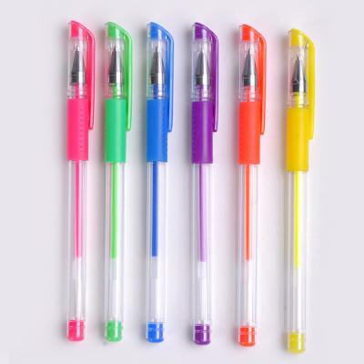 China High Quality Wholesale Fluorescence Multi-colored Classic Signature Pen Set for sale