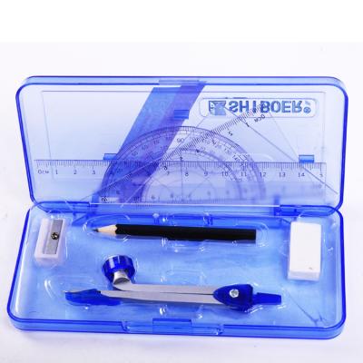 China Wholesale High Quality 8pcs School Mathematical Instrument Set for sale
