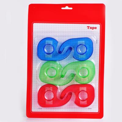 China Hot selling good quality wholesale 12mm multicolor clear custom adhesive tape for sale