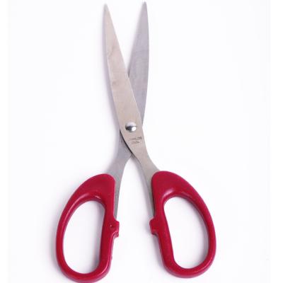 China Hot selling office stationery plastic handle 7.5 inch paper cutting scissor for sale