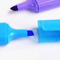 China high quality custom logo 6pcs highlighters for sale
