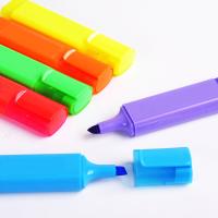 China high quality custom logo 6pcs highlighters for sale